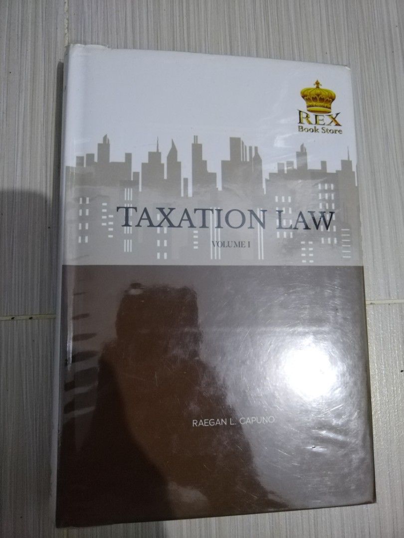 Capuno (2020) - Taxation Law Vol. 1, Hobbies & Toys, Books & Magazines ...