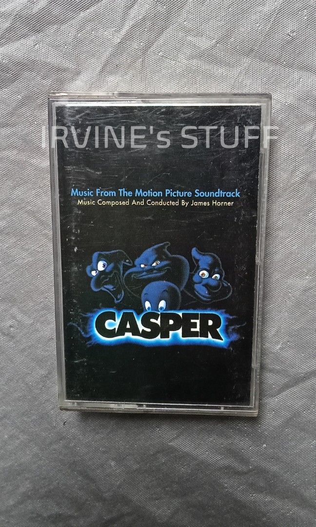 CASPER cassette MOTION PICTURE SOUNDTRACK, Hobbies & Toys, Music ...