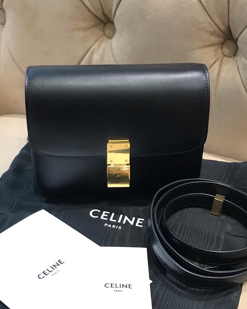 Celine Classic Box, Luxury, Bags & Wallets on Carousell