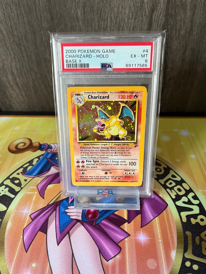 Charizard Base Set 2 Vintage with Swirl!, Hobbies & Toys, Toys & Games ...