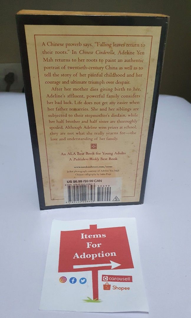 Chinese Cinderella (Adeline Yen Mah), Hobbies & Toys, Books & Magazines ...