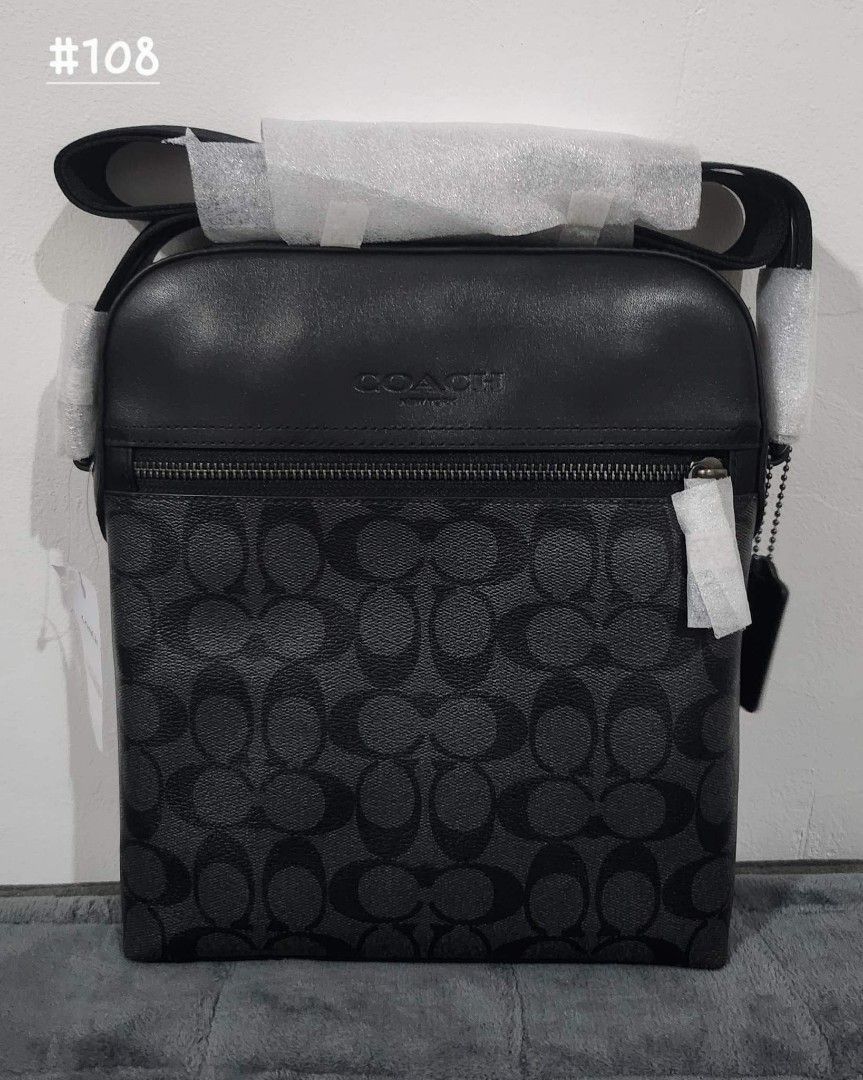 Coach monogram, Men's Fashion, Bags, Sling Bags on Carousell