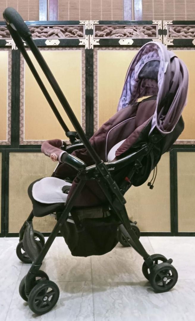 Combi Lightweight 2Way Handle Reclinable Stroller, Babies & Kids, Going ...