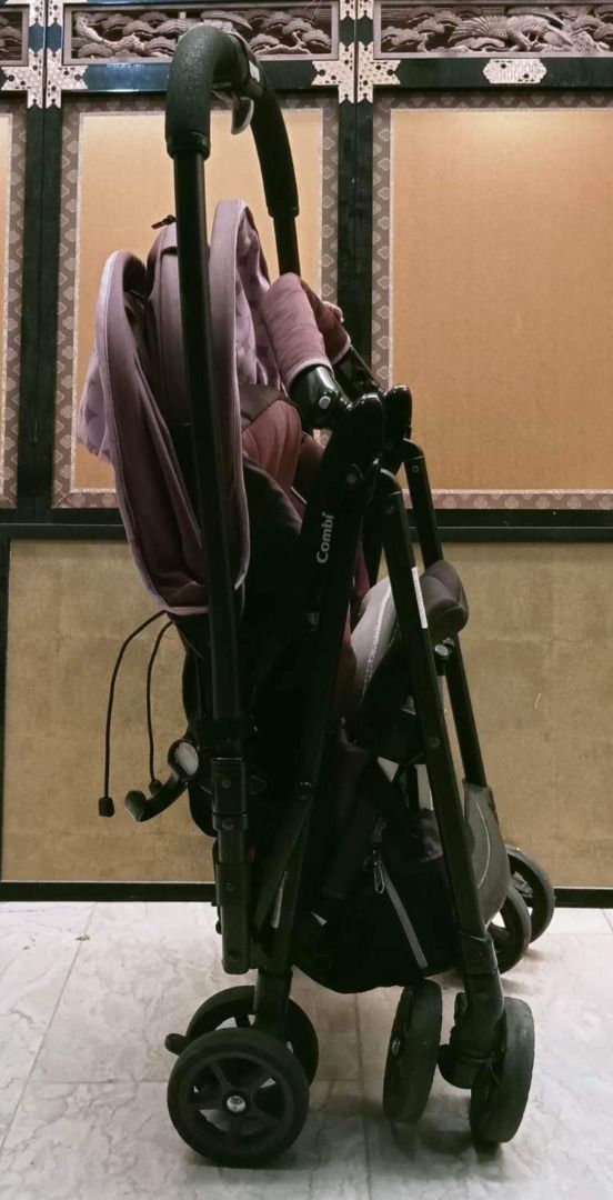 Combi Lightweight 2Way Handle Reclinable Stroller, Babies & Kids, Going ...