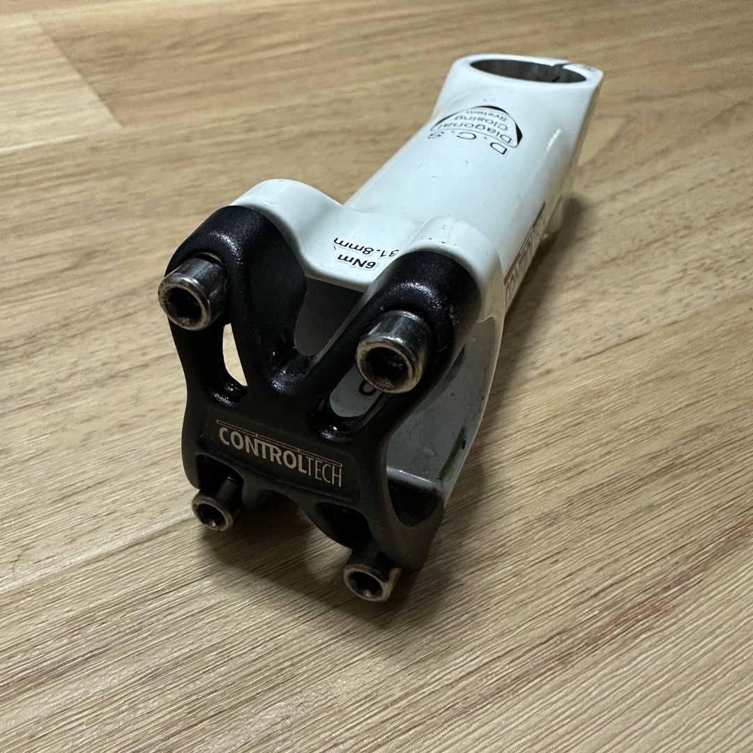 Controltech white stem 110mm, Sports Equipment, Bicycles & Parts, Parts & Accessories on Carousell