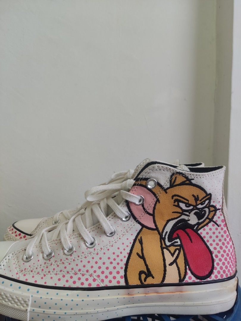 Converse collab tom and jerry, Men's Fashion, Footwear, Sneakers on ...
