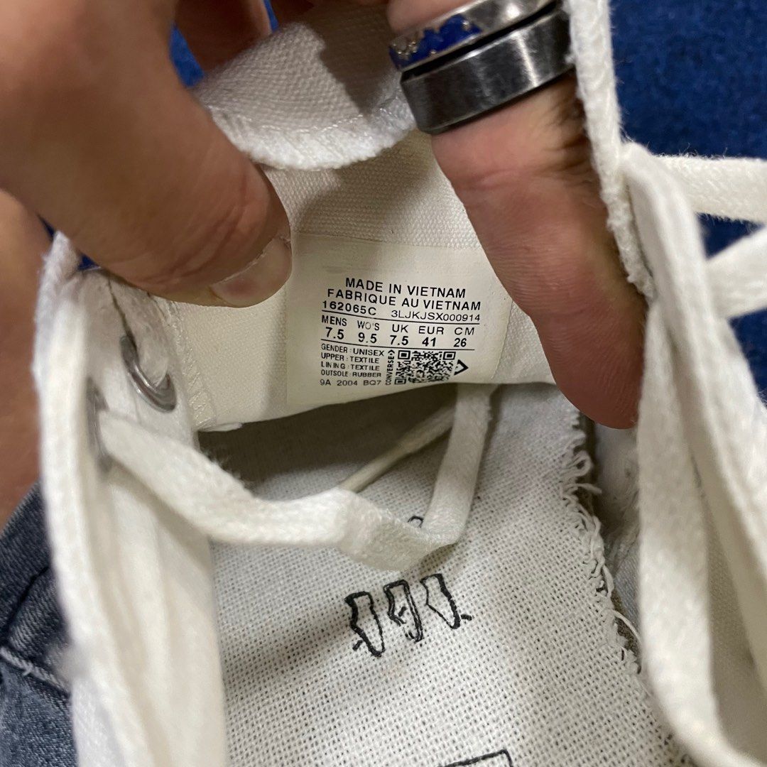 Converse White Black Label CT70, Men's Fashion, Footwear, Sneakers on ...