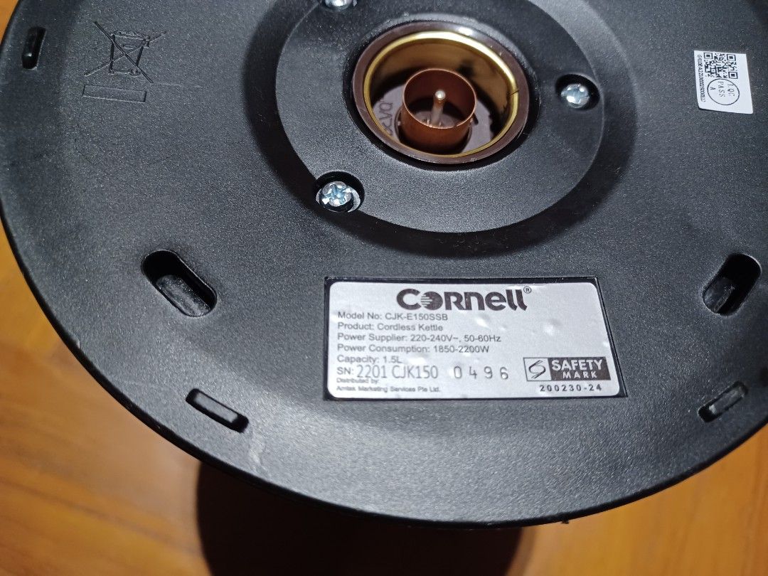 Cornell 1.5L Kettle, TV & Home Appliances, Kitchen Appliances, Kettles ...