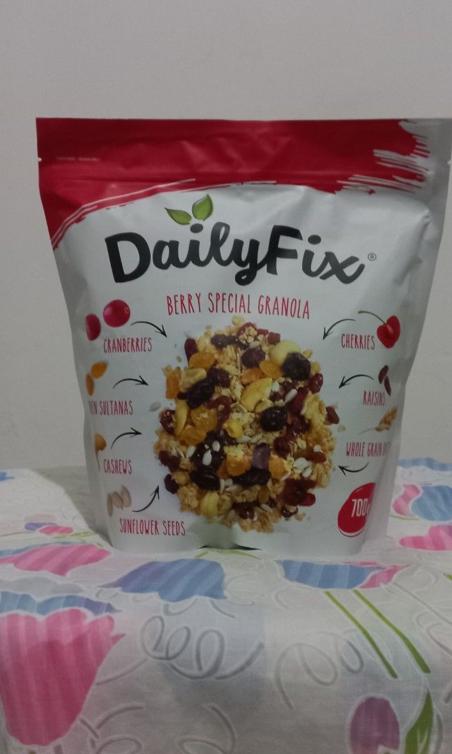 Daily Fix Granola Berry Special 700 g Cereal Breakfast, Food & Drinks ...
