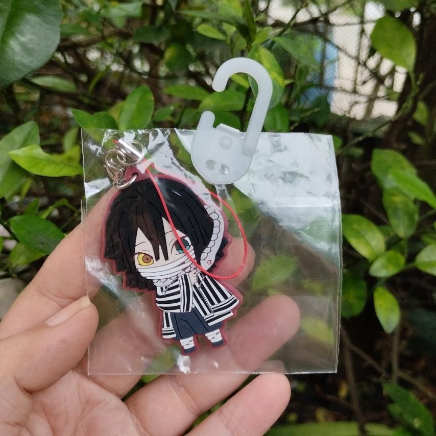 Demon Slayer Serpent Hashira Obanai Iguro Rubber strap, Hobbies & Toys ...