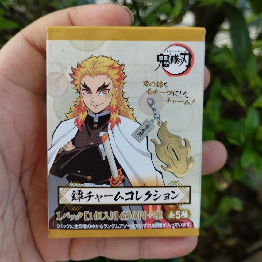 Demon Slayer Sound Hashira Tengen Uzui Sword Charm, Hobbies & Toys ...