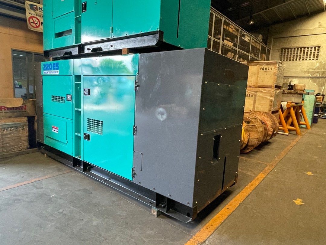 Denyo Generator 220 kVA, Commercial & Industrial, Industrial Equipment ...