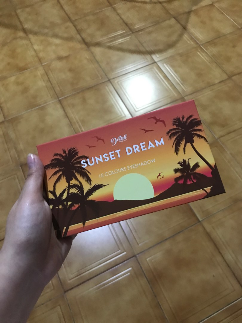 Detail Makeover Sunset Dream Eyeshadow Palete, Beauty & Personal Care ...