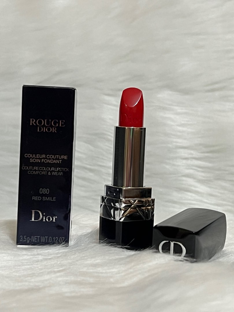 DIOR ROUGE LIPSTICK in 080 shade, Beauty & Personal Care, Face, Makeup ...