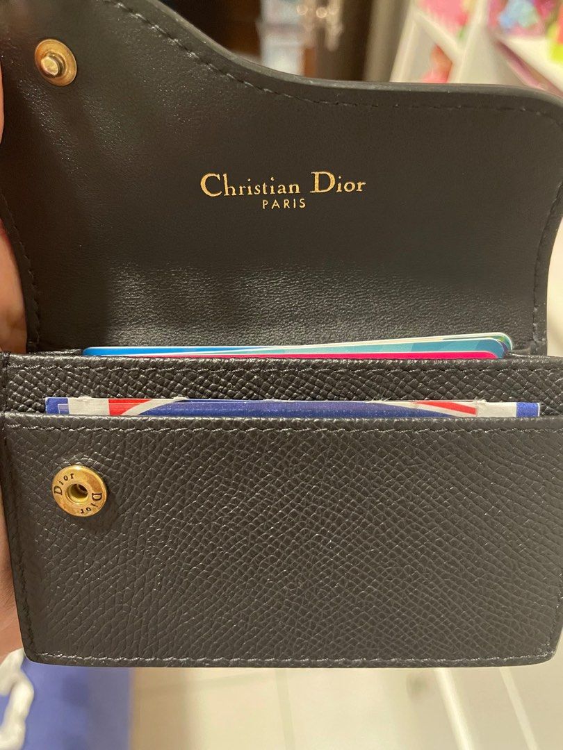 DIOR SADDLE CARD WALLET , dior card wallet , dior card holder , dior ...