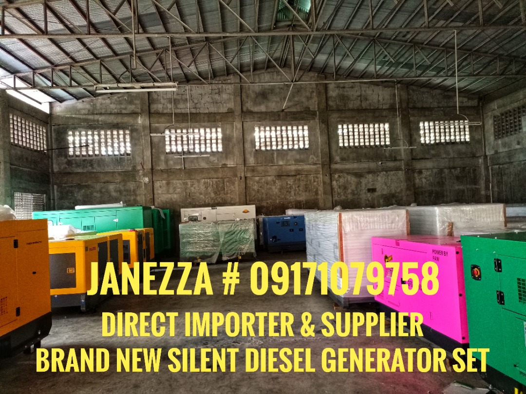 DIRECT IMPORTER & SUPPLIER NATIONWIDE : BRAND NEW SILENT DIESEL ...