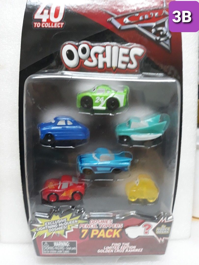 Disney Cars 3, Series 1, Ooshies Pencil Topper set of 7 | Rare ...