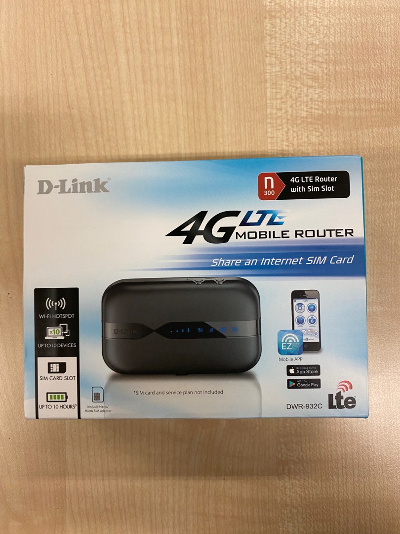D-Link 4G/LTE Wifi Mobile Modem Router, Mobile Phones & Gadgets, Other ...