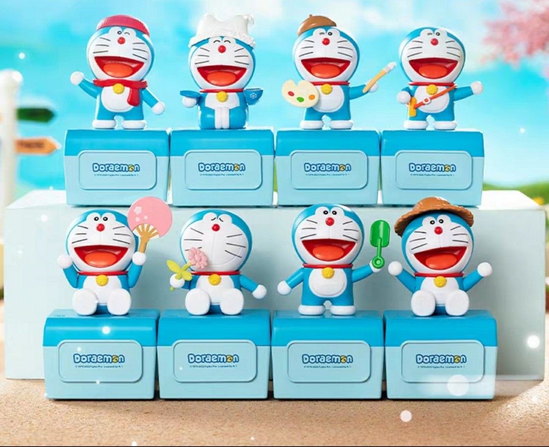 [DORAEMON] DORAEMON FOUR SEASONS MUSIC BOX SERIES FULL SET AND RANDOM ...