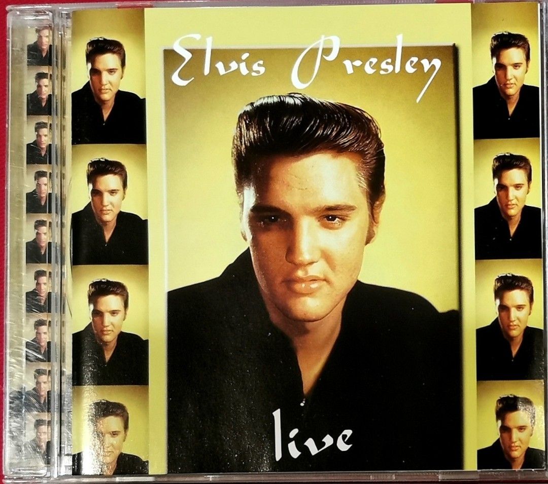 ELVIS PRESLEY - LIVE, Hobbies & Toys, Music & Media, CDs & DVDs on ...