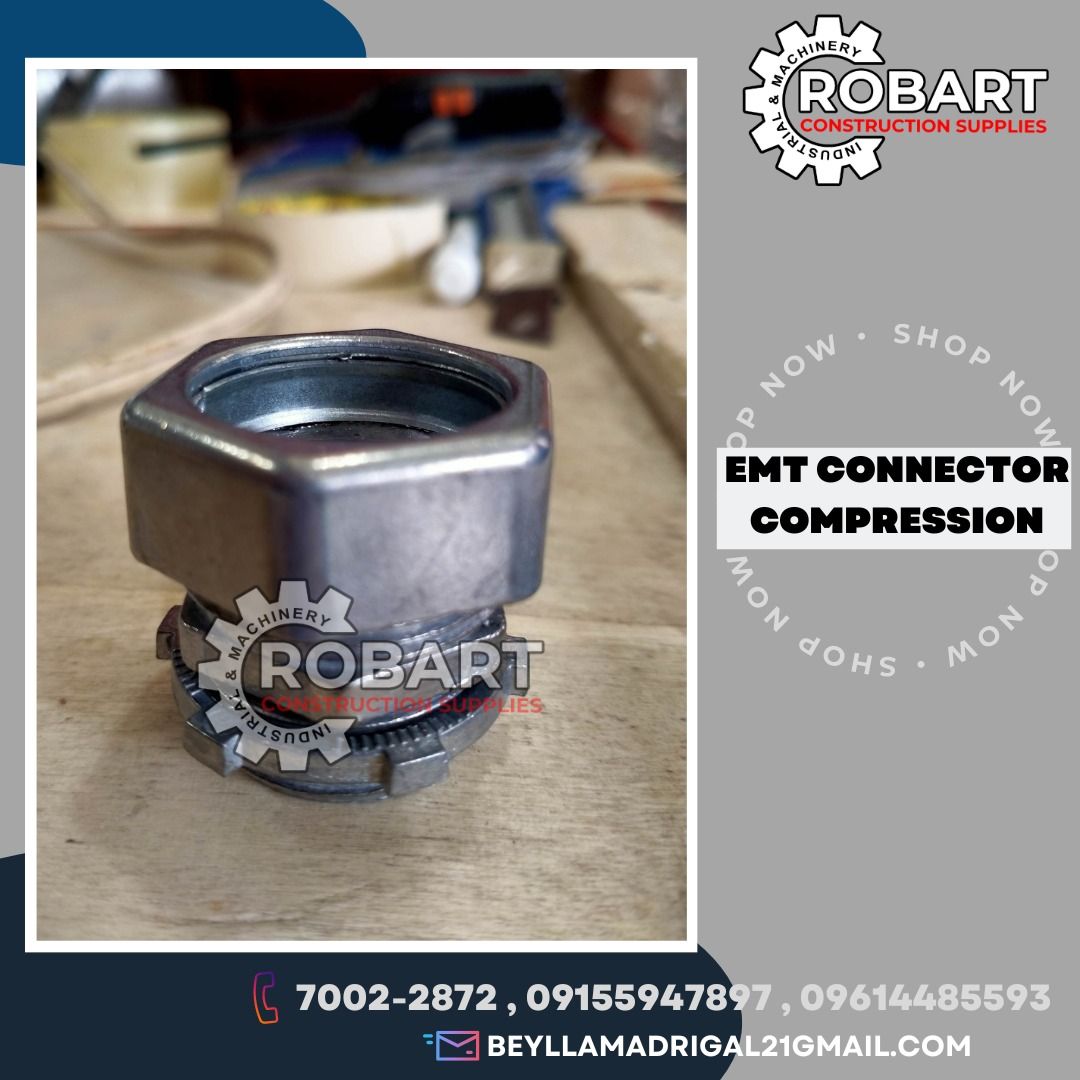 EMT Connector Compression Type, Commercial & Industrial, Construction ...