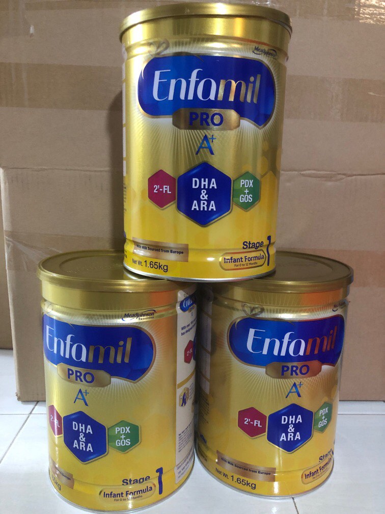 Enfamil pro A+ stage 1 (1.65kg) [NEW VERSION], Babies & Kids, Nursing ...