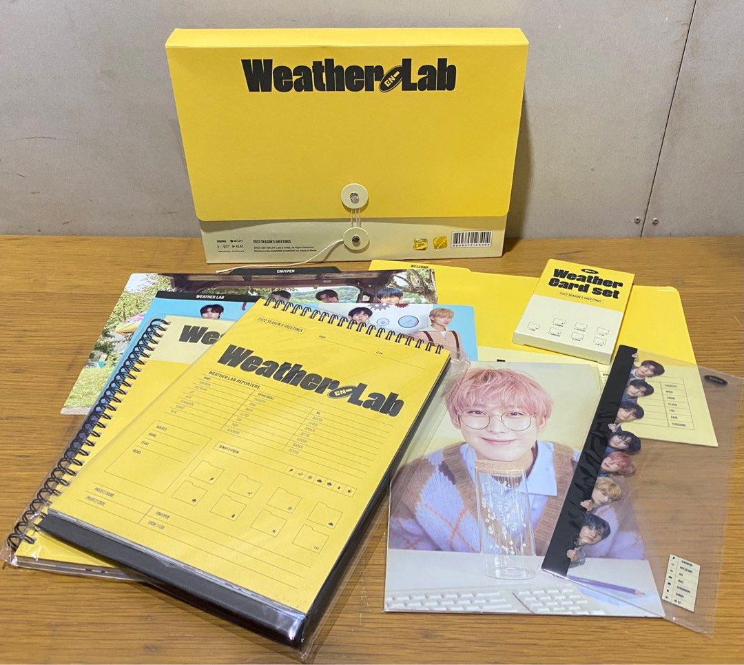 Enhypen WeatherLab (Unsealed), Hobbies & Toys, Memorabilia ...