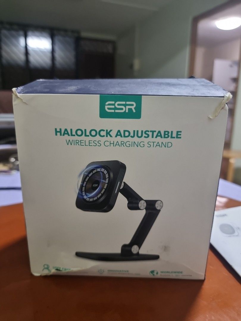 ESR HaloLock Adjustable Wireless Charging Stand MagSafe. IPhone, Mobile ...