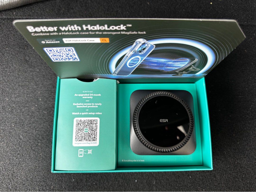 ESR Halolock Wireless Charger, Mobile Phones & Gadgets, Mobile & Gadget ...