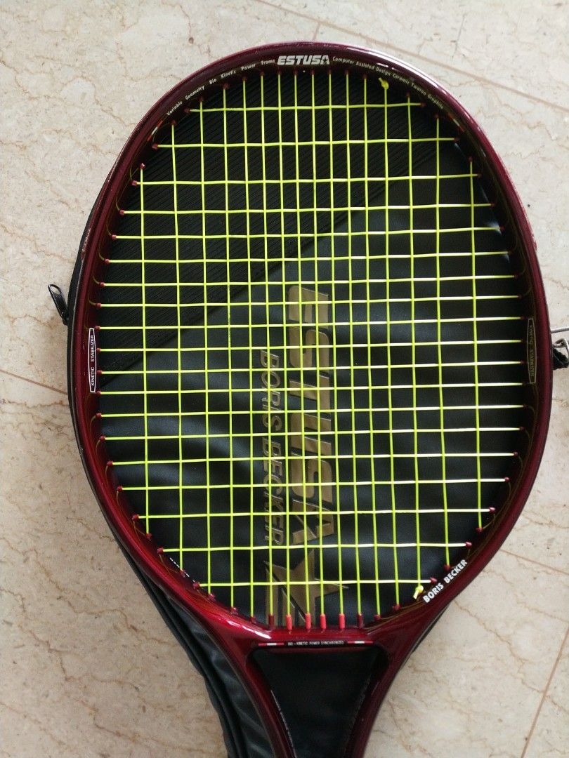 Estusa boris becker bks tennis racket racquet, Sports Equipment, Sports ...