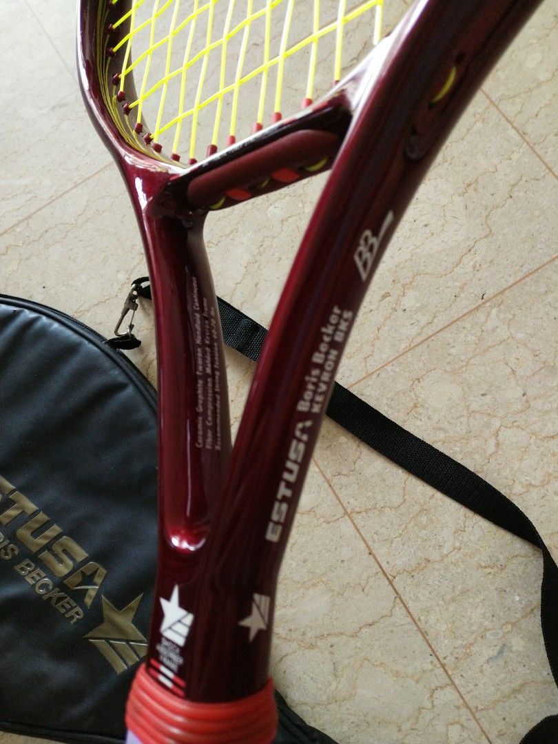 Estusa boris becker bks tennis racket racquet, Sports Equipment, Sports ...