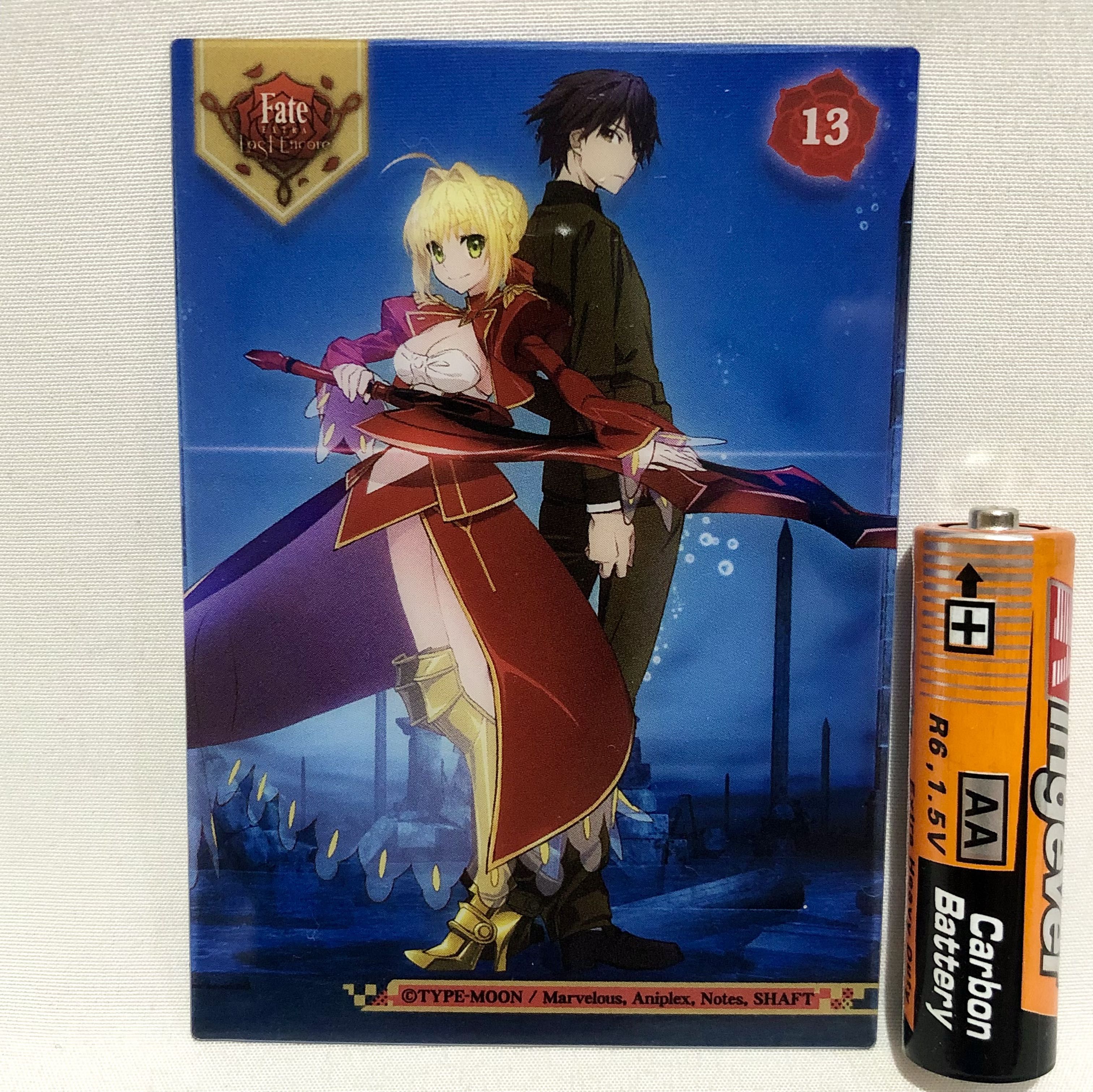 Fate Last Encore Bushiroad Sleeve Collection Saber & Hakuno Anime Merch ...