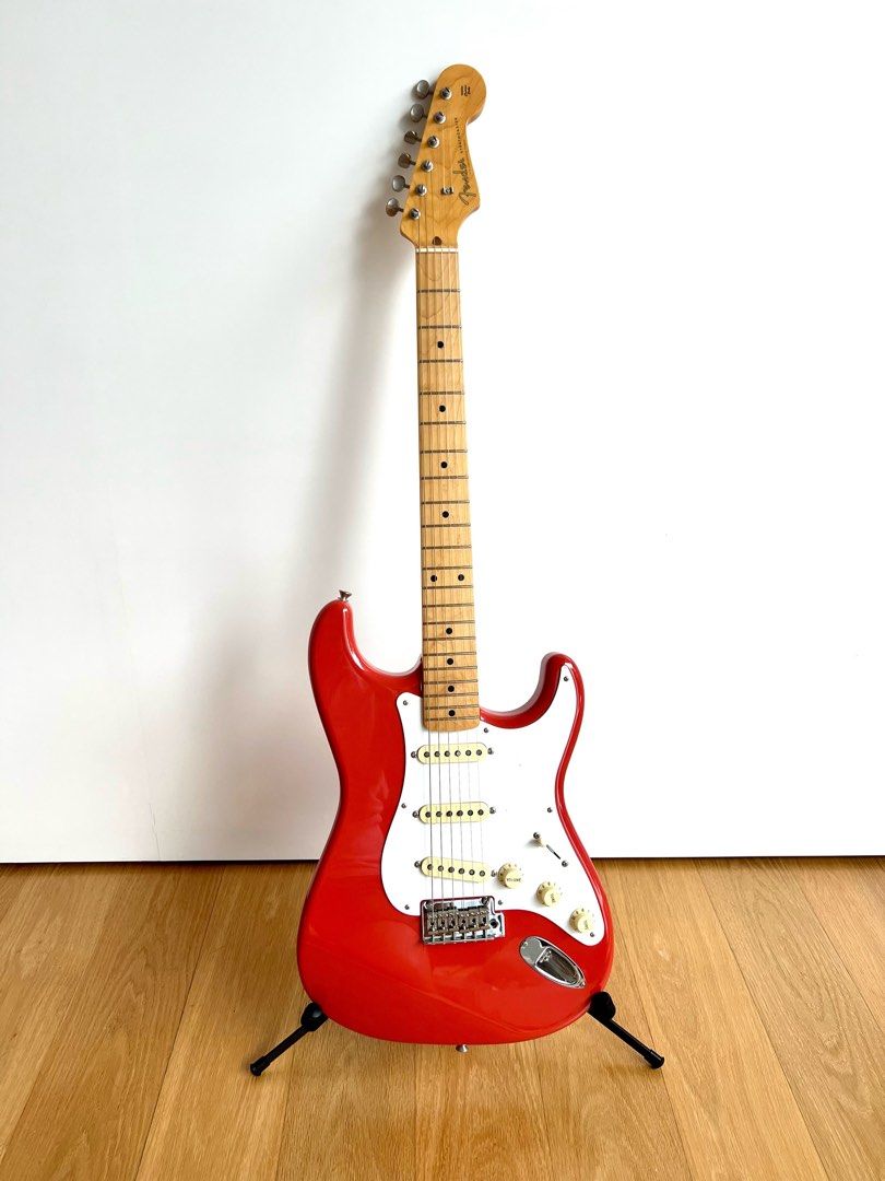 Fender Japan Hybrid II Stratocaster Electric Guitar - Modena Red ...