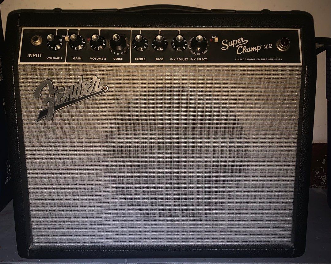 Fender super champ X2- semi tube modeling amp, Audio, Soundbars ...