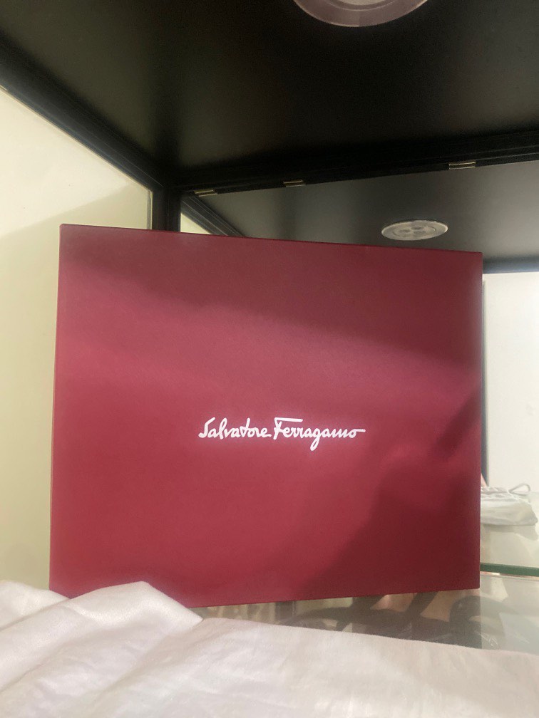 Ferragamo box, Luxury, Accessories on Carousell