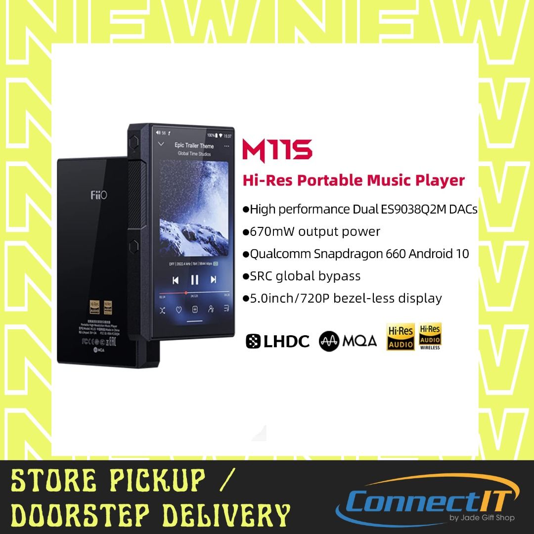 FiiO M11s High Resolution Portable Music Player, Audio, Portable Music Players on Carousell