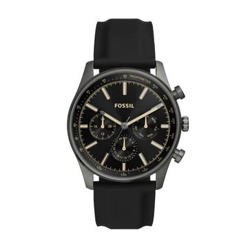 Fossil Men's Sullivan Multifunction, Smoke Stainless Steel Watch, Men's ...
