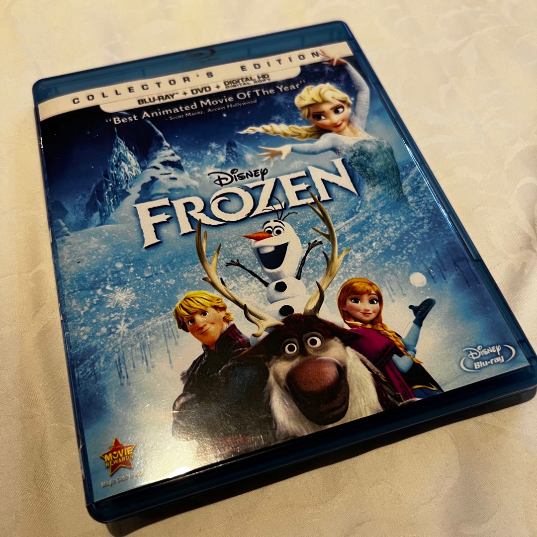 Frozen Blu-Ray / DVD, Hobbies & Toys, Music & Media, CDs & DVDs on ...