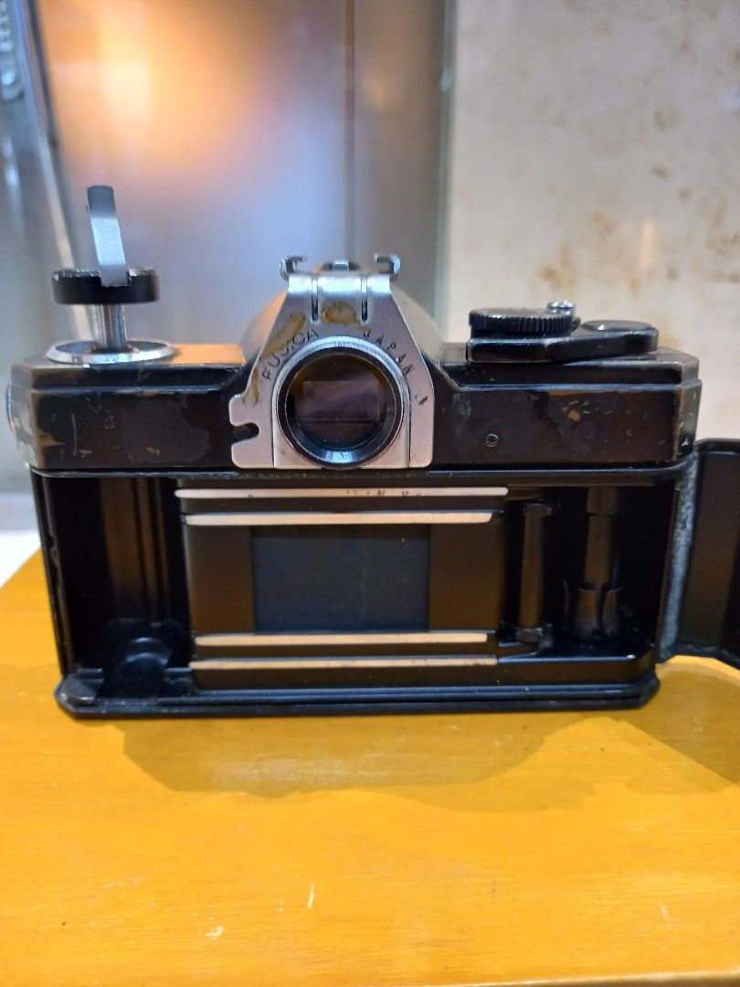 Fujica ST 701 Black Screw mt body 35mm film camera..gd working ...