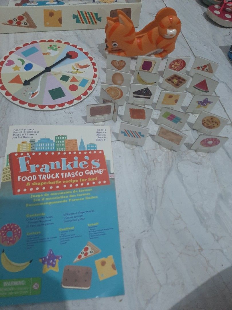 Game frankie's food truck, Toys & Collectibles, Permainan Papan & Kartu ...
