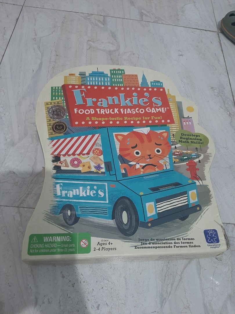 Game frankie's food truck, Toys & Collectibles, Permainan Papan & Kartu ...