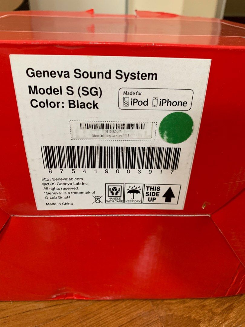 Geneva Sound System Model S, Audio, Other Audio Equipment on Carousell