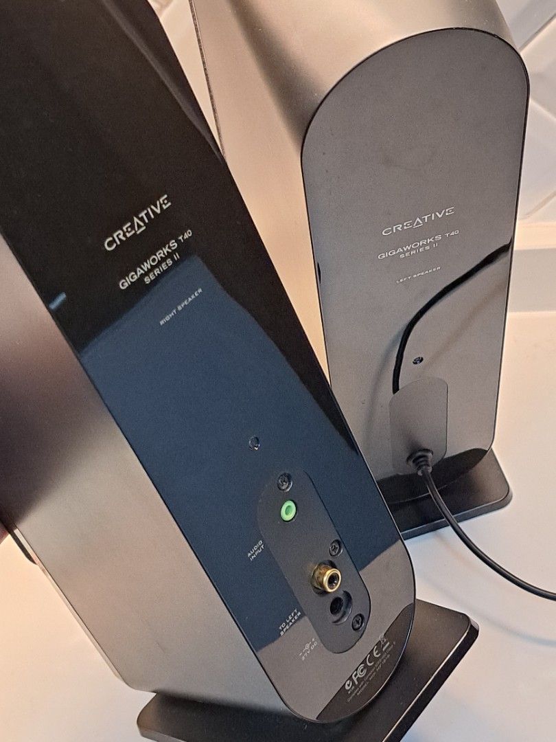 GigaWorks T40 Series II 2.0 High-end Speakers, Audio, Soundbars ...