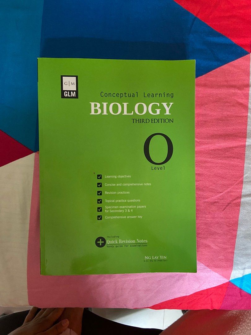 GLM O level conceptual learning biology third edition, Hobbies & Toys ...