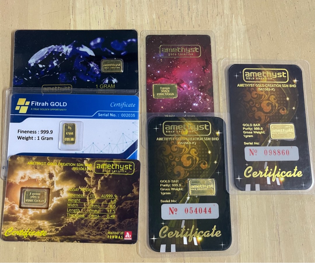 gold bar, Hobbies & Toys, Memorabilia & Collectibles, Currency on Carousell