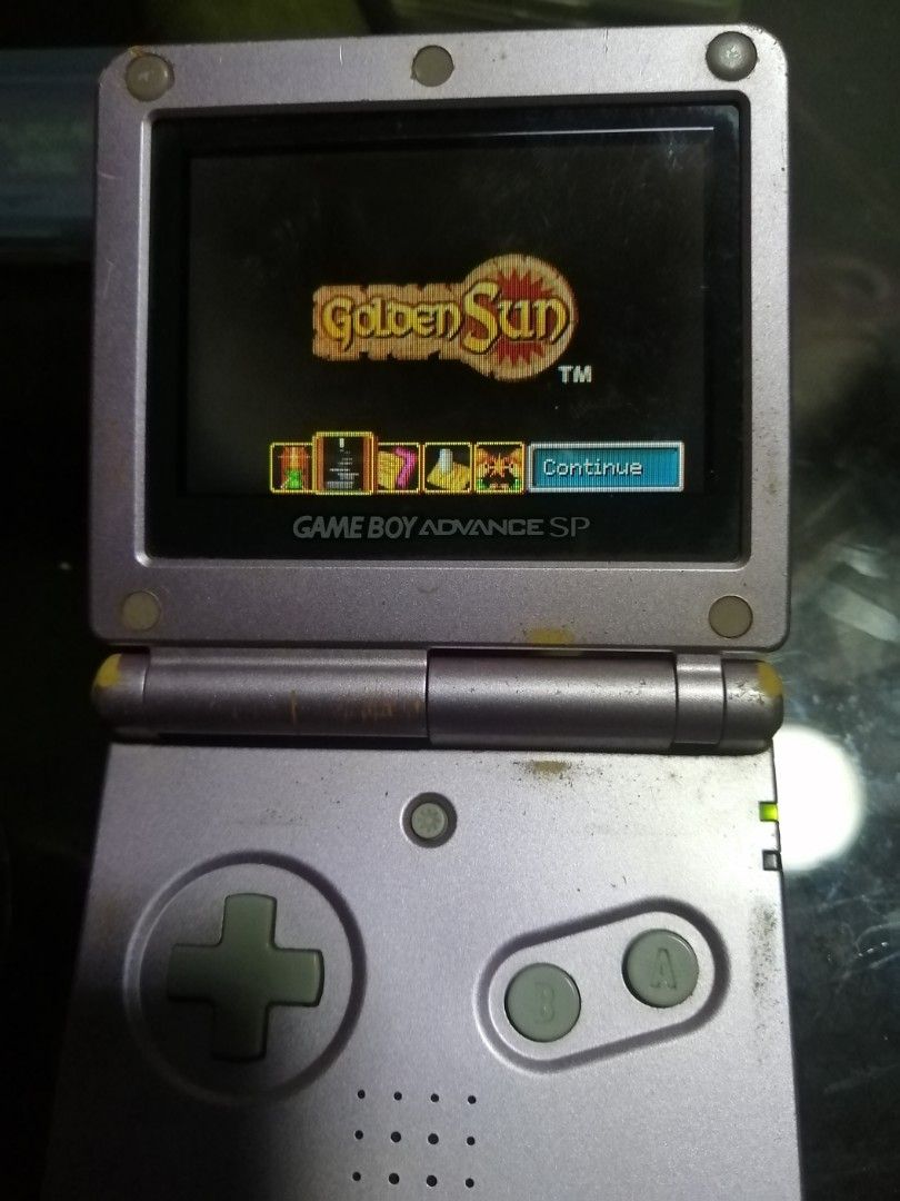 golden sun gba authentic game with issues, Video Gaming, Video Game ...