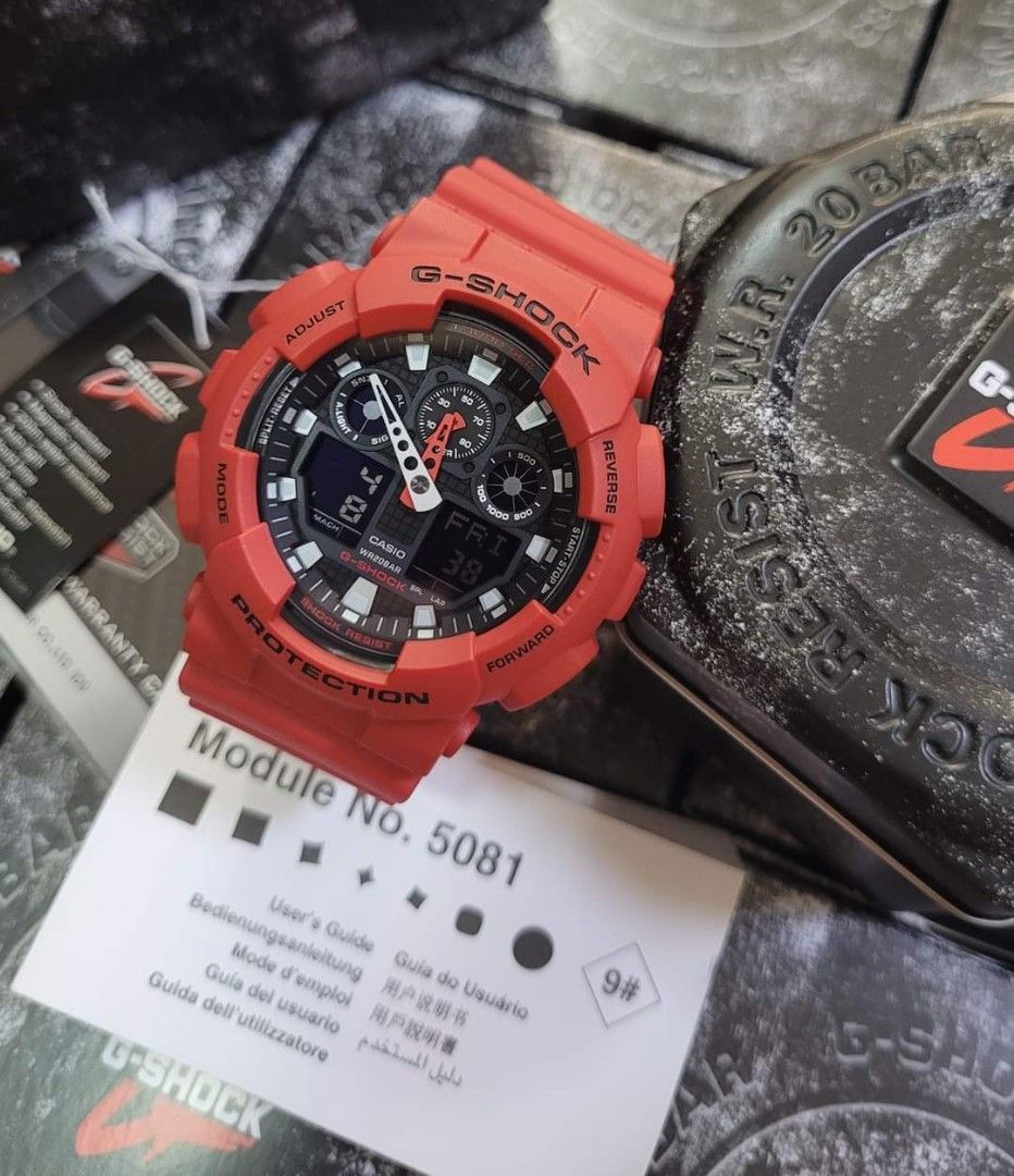Gshock Coke Red, Men's Fashion, Watches & Accessories, Watches on Carousell