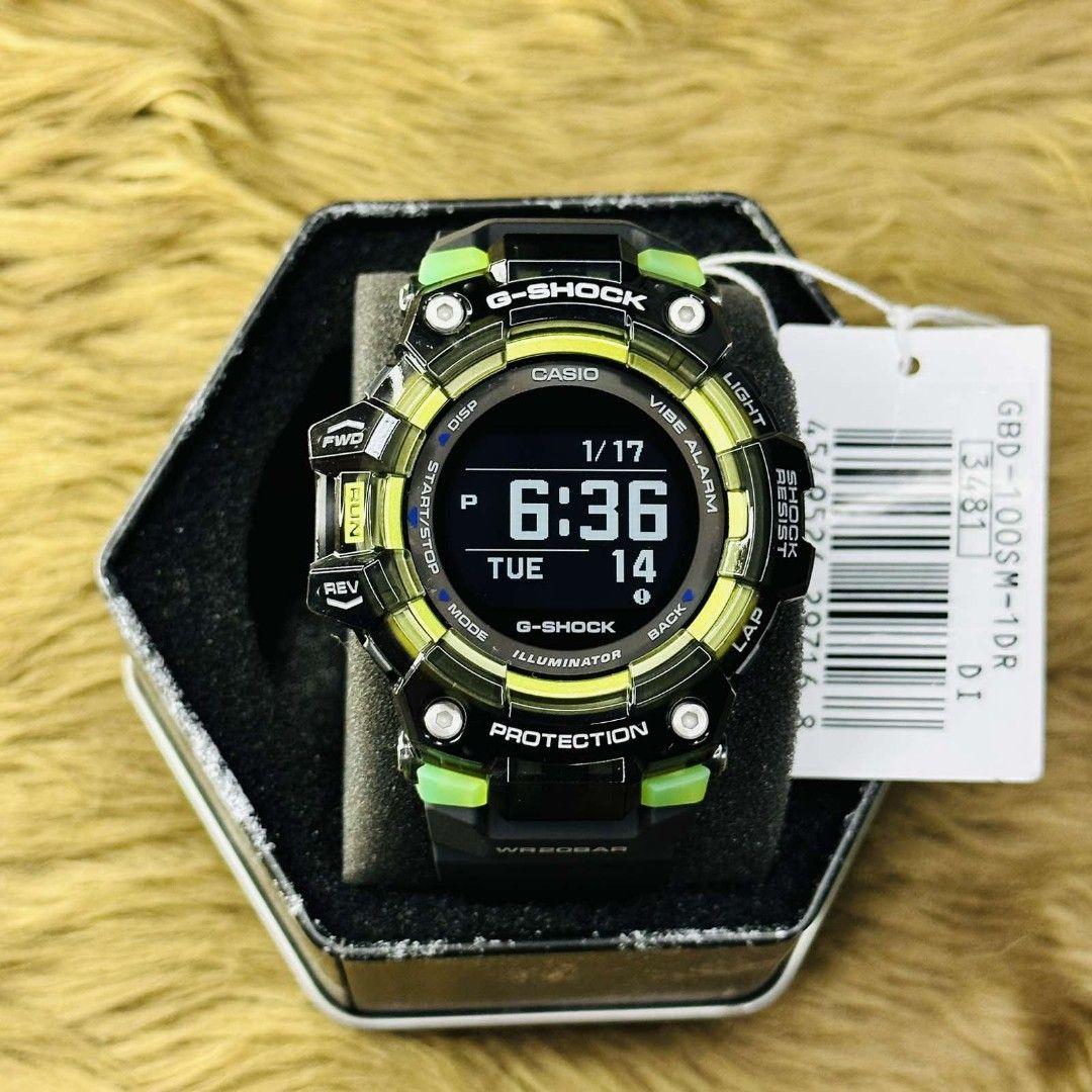 Gshock GBD100SM-1A7DR, GBD-100-1DR, Men's Fashion, Watches ...