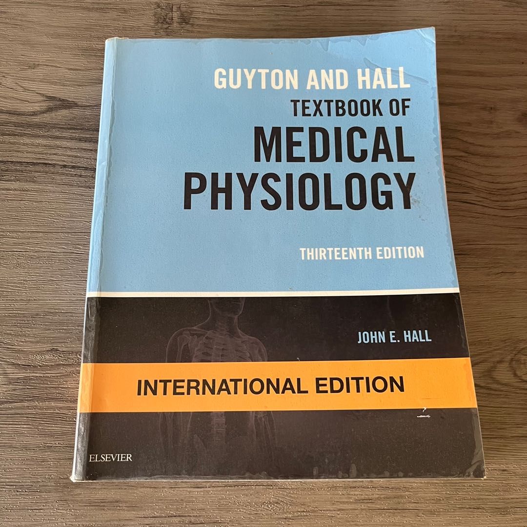 Guyton and Hall Textbook of Medical Physiology (13th ed. original copy ...