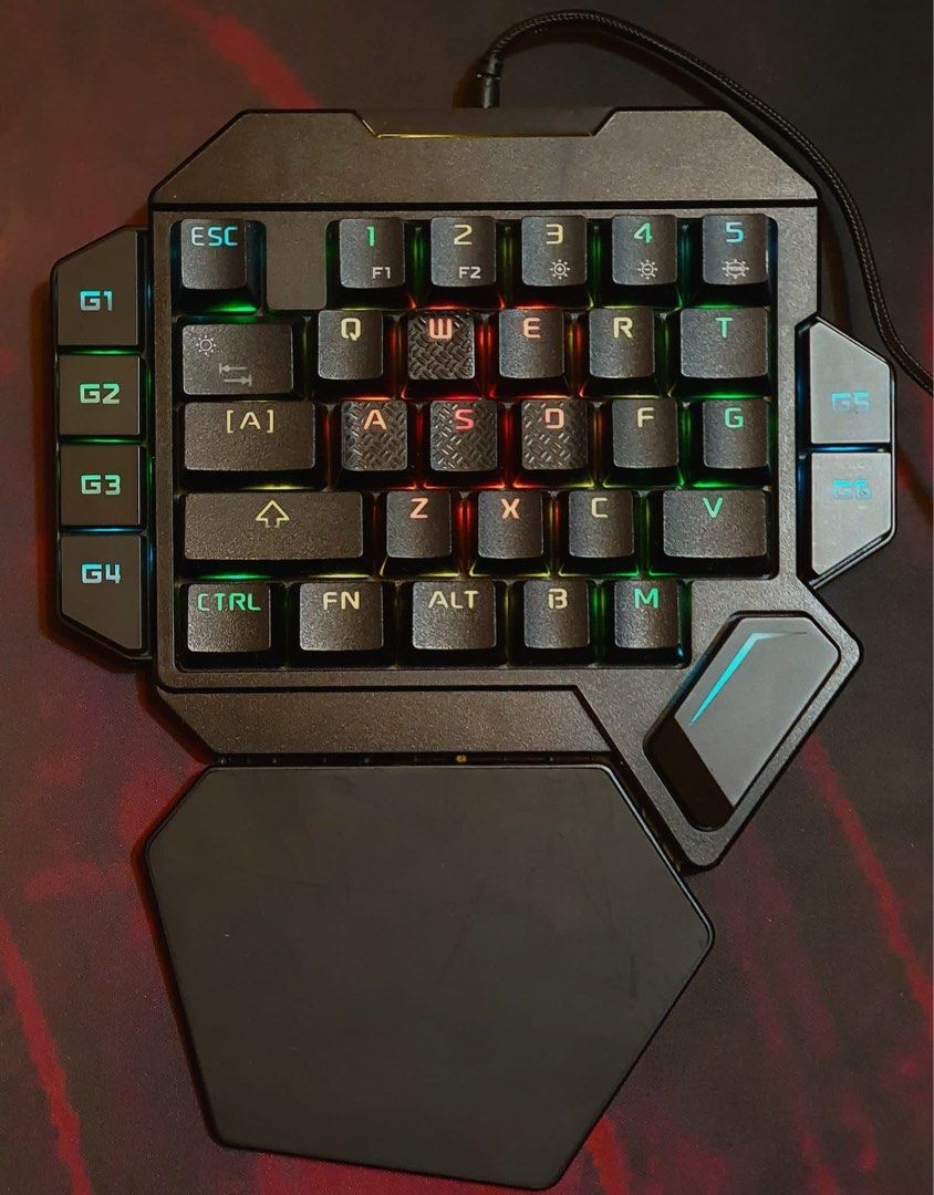Half mechanical RGB keyboard ( free keycap puller ), Computers & Tech ...